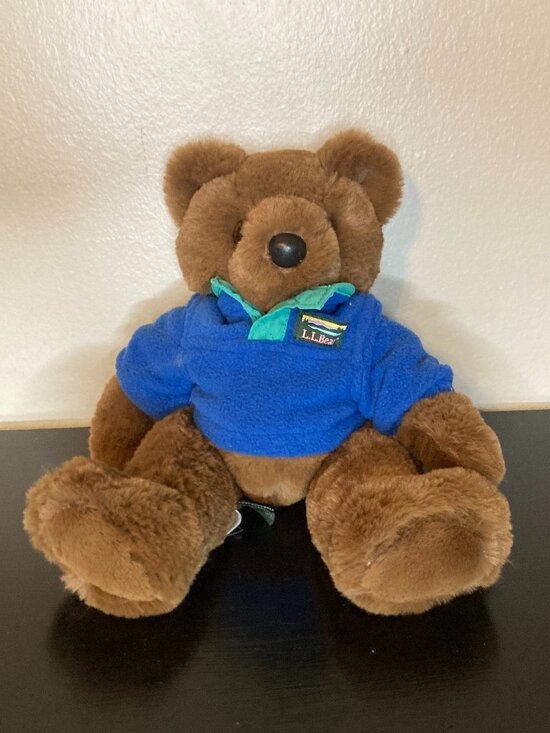 L.L. Bean | Toys | Ll Bean Teddy Bear Ll Bear Stuffed Animal Wearing ...